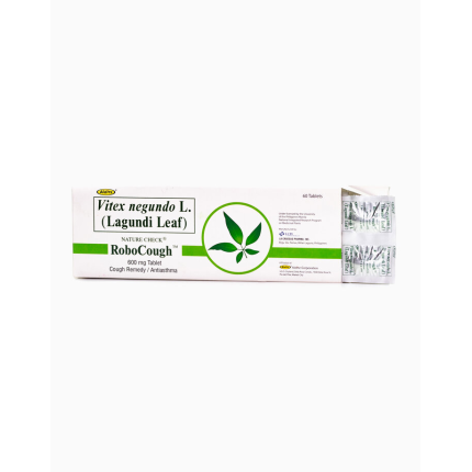 NATURE CHECK ROBOCOUGH Vitex Negundo L. 600mg Tablet 1's price in the ...